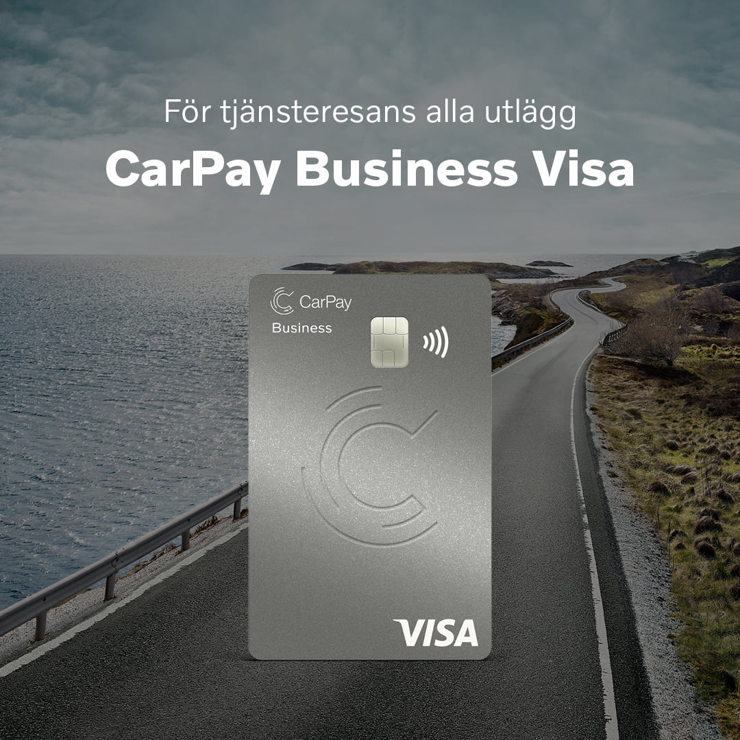 Skaffa CarPay Business företagskort | Bilbolaget.nu
