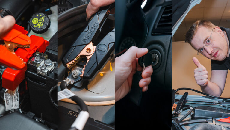 Starta bilen med startkablar – så gör du enklast | Bilbolaget.nu